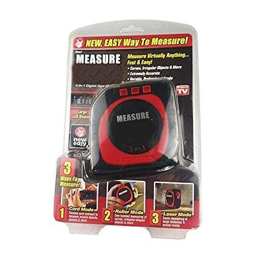 Ruleta digitala, telemetru cu laser si ultrasunete 3 moduri de masura ...