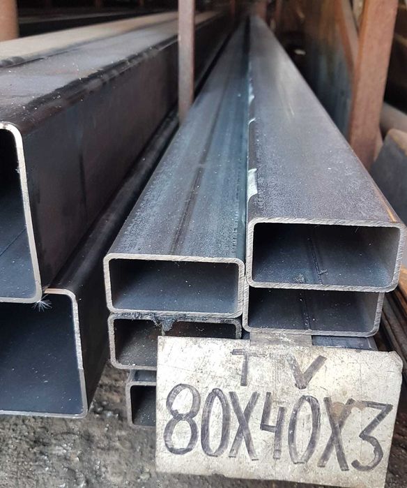 Teava patrata si rectangulara > sarma, cuie, platband, fier beton ...