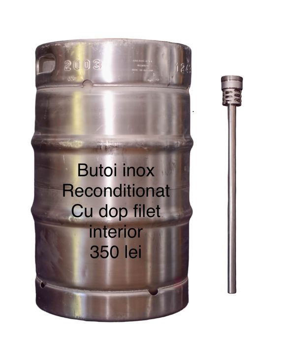 Butoi bere butoaie inox 50 litri Cluj-Napoca • OLX.ro