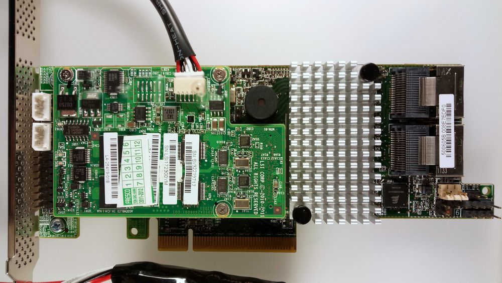 RAID контролер LSI SAS9271-8i UCS-RAID9271CV-8I PCIe v3 1G SATA/SAS 6 ...