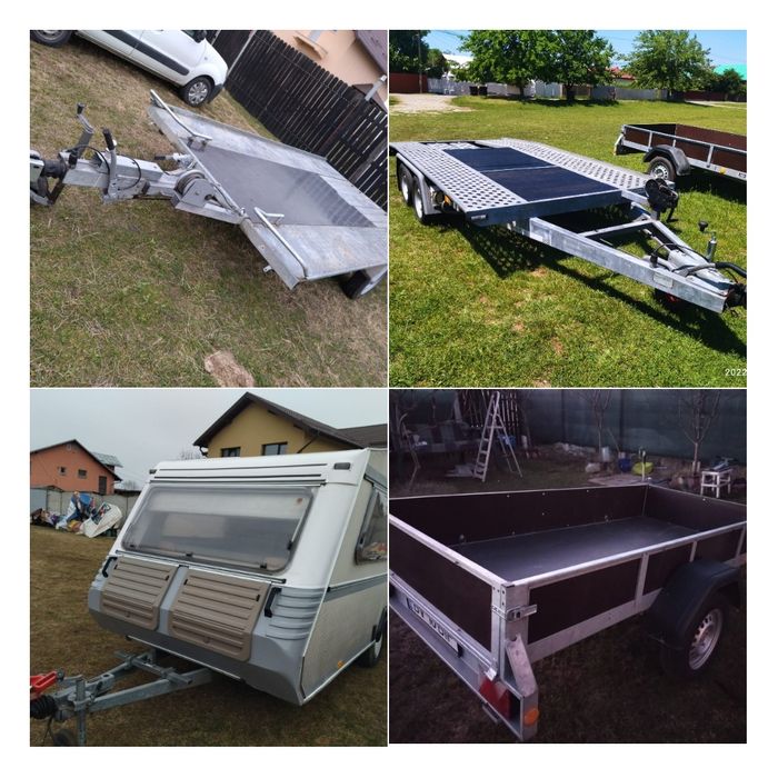 Inchiriez platforma, remorca ,rulota, categoria b Floresti • OLX.ro