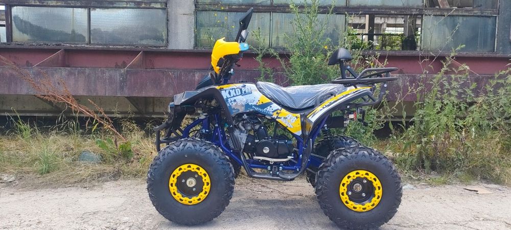 Atv Quad KXD PRO GERMANY 125CC PRO LEMON Roti 8 inch 3+1 viteze full ...