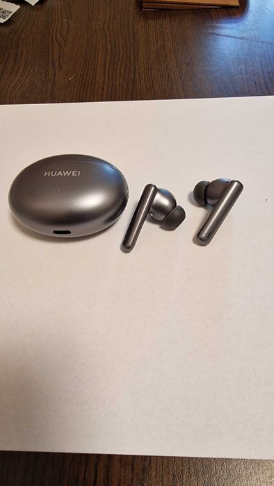 Casti wireless Huawei FreeBuds 4i, ActiveNoiseCancelling Silver Frost ...