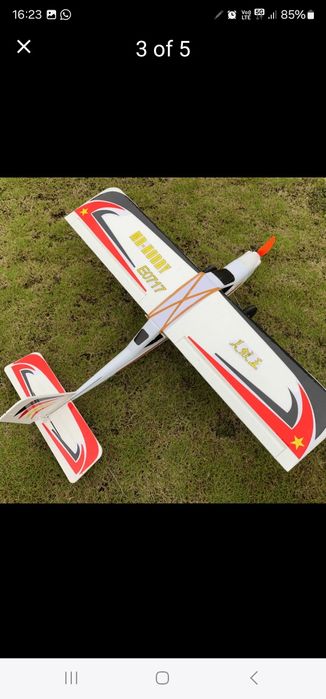 Avion NOU Echipat complect Aeromodel trainer Cessna 185 103cm anver ...