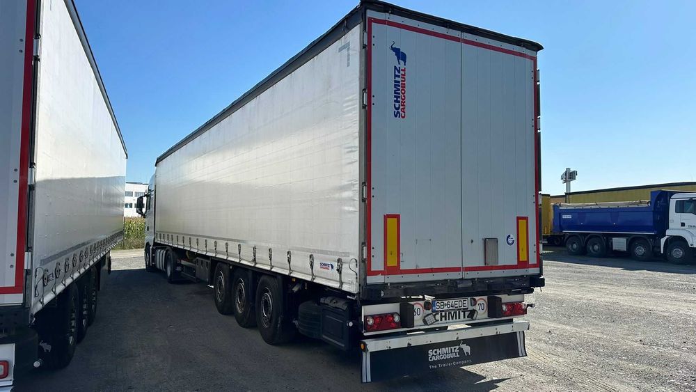 MAN TGX 18.500 2017 motor nou, plus semiremorca standard Schmitz 2018 ...