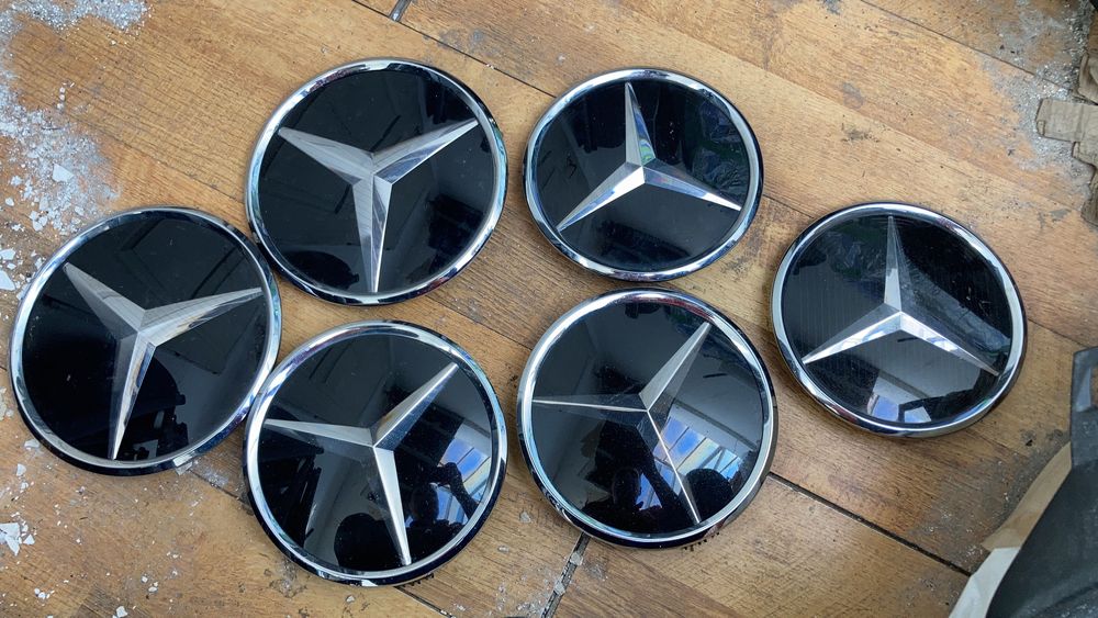 Emblema sigla Cu radar distronic Mercedes A1648884011 , A0008880500 ...