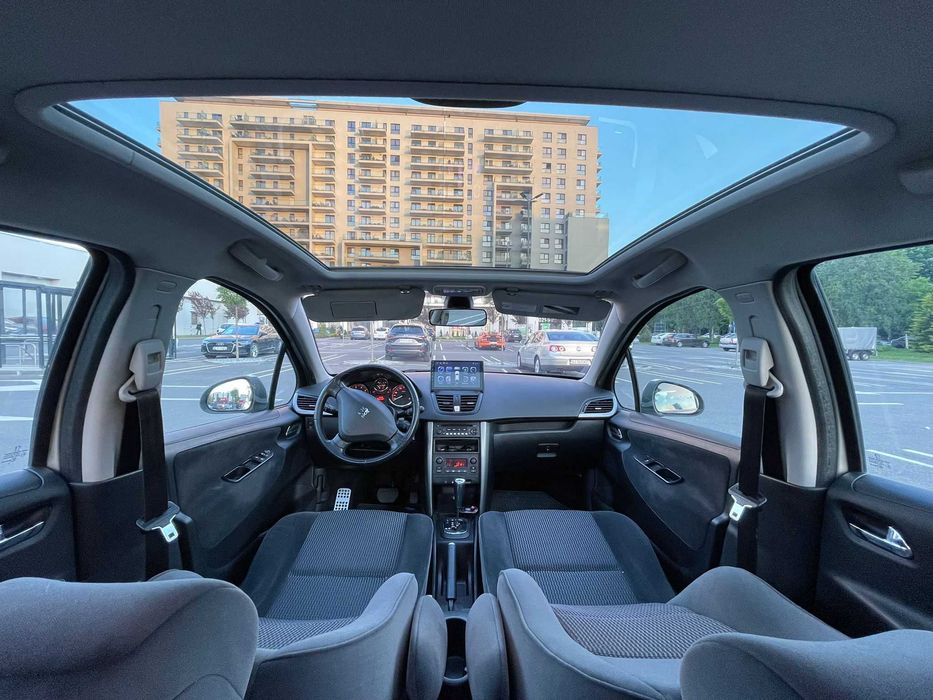 Peugeot automat plafon panoramic fix din sticla dotari premium ...