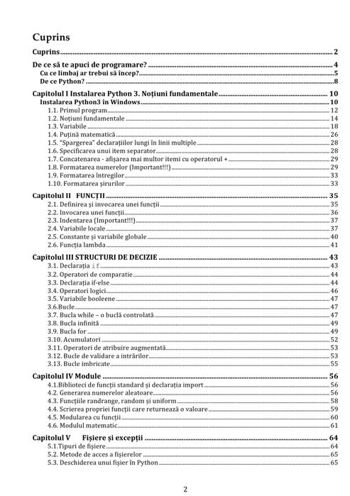 Cum sa programezi in Python manual in limba romana - Ebook pdf ...