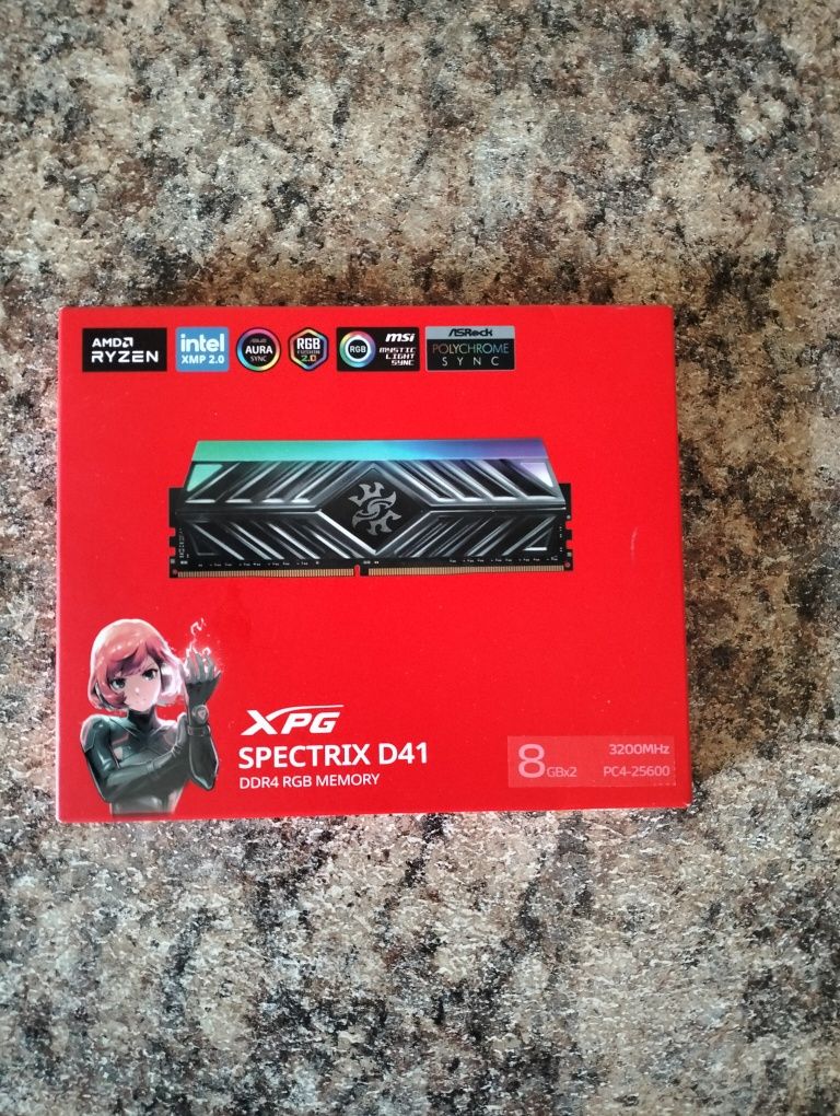 Оперативная память Adata Xpg Rgb 16gb Ddr4 650 000 сум Комплектующие