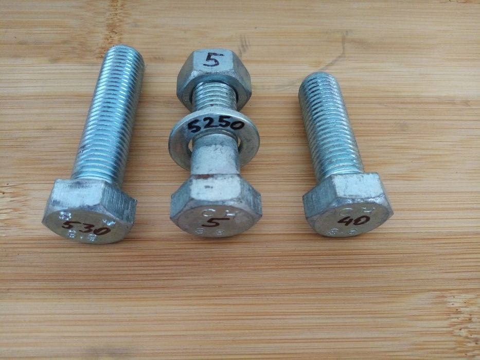 Imbinari hala. Surub cap hex. Saiba plata. Piulita. M12 M16 M20 M24 Zn ...