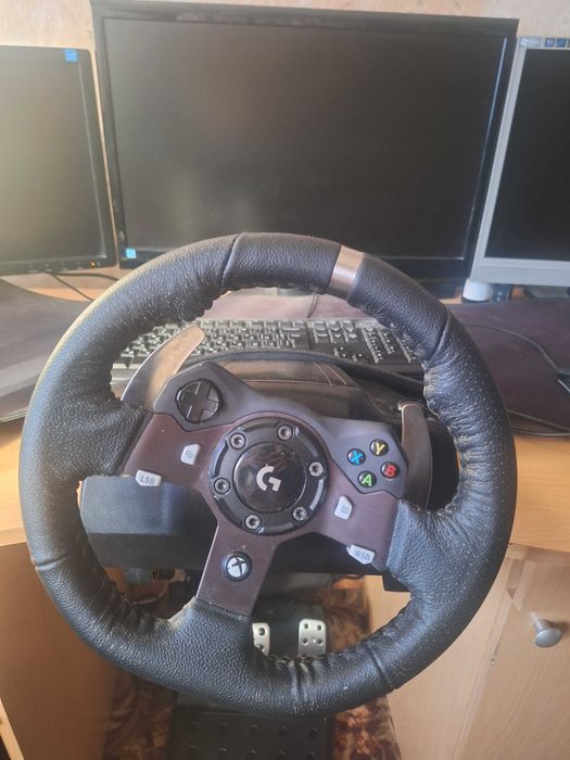 Волан logitech G920 + shifter гр. Попово • OLX.bg