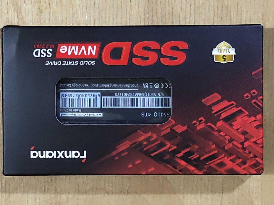 SSD fanxiang S501Q 4TB Gen3x4 NVMe M.2 2280 SLC Cache 3D NAND Flash Constanta • OLX.ro