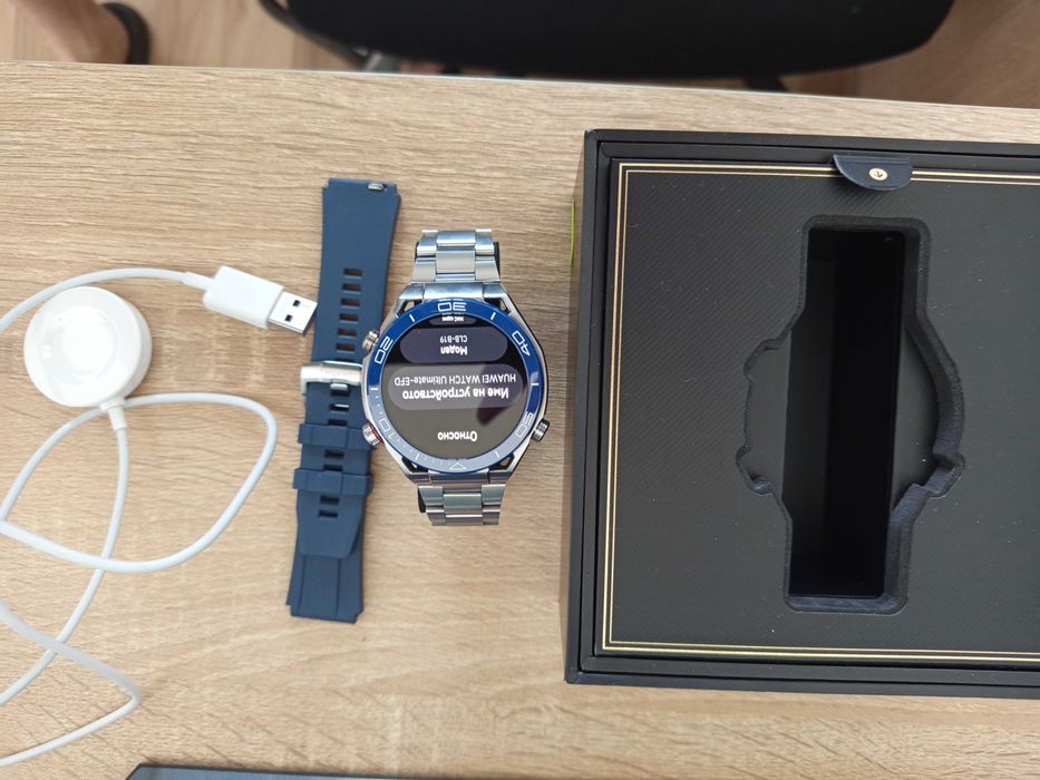 Смарт часовник HUAWEI WATCH ULTIMATE TITAN Titanium Strap гр. София ...
