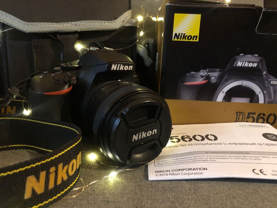 Фотоапарат Nikon d5600 гр. София Западен парк • OLX.bg