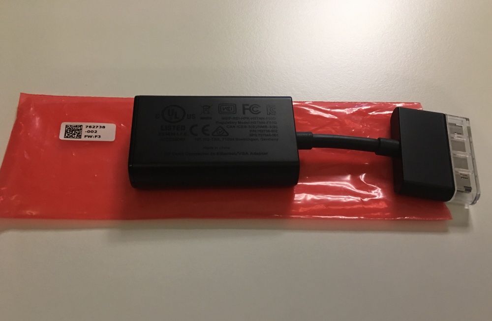 HP Dock Connector to Ethernet and VGA Adapter - НОВ гр. София Лозенец ...