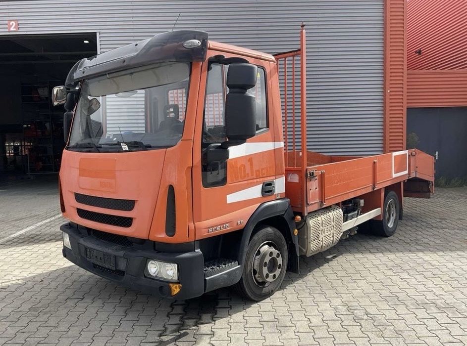 Platforma Iveco Eurocargo 80EC16 7,5 tone Crainimat • OLX.ro