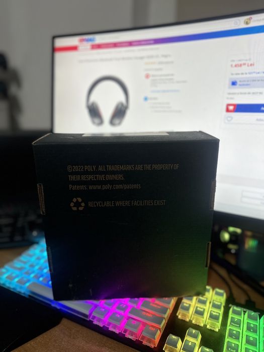 Casti Plantronics Bluetooth TRUE Wireless Voyager 80 UC - Noi Marghita ...