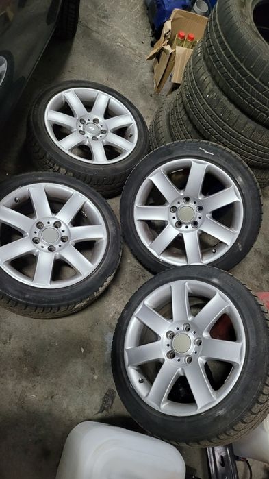 Jante roti bmw 5x120 r17 cu anvelope iarna Berceni • OLX.ro