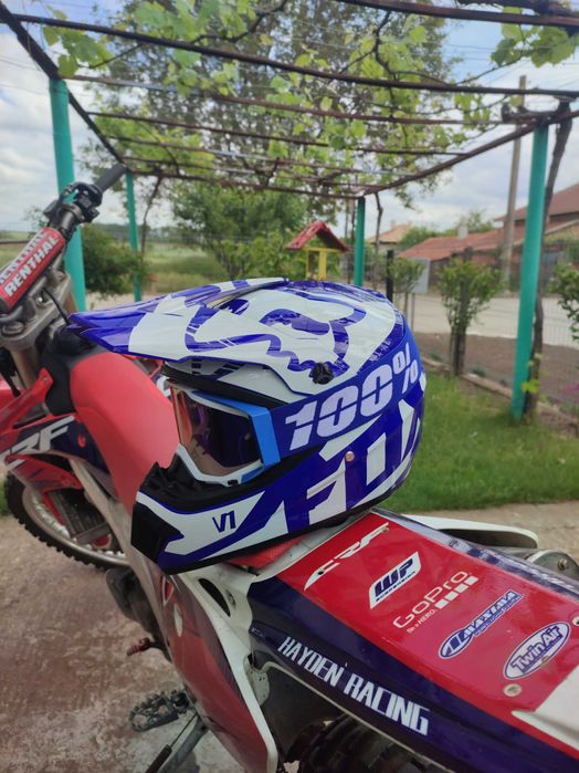 Каска FOX V1 + Очила 100% гр. Варна Метро • OLX.bg