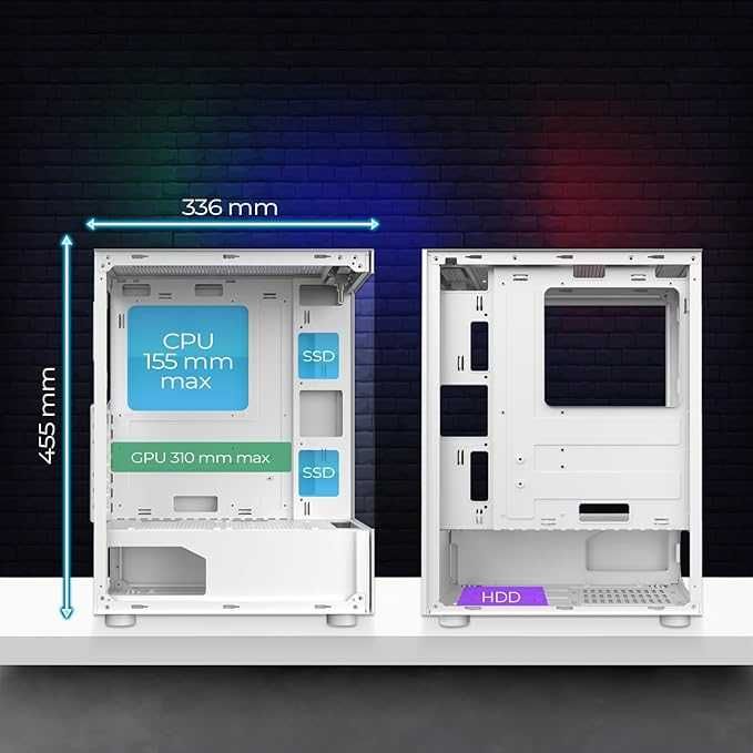 Carcasa PC Empire Gaming CM-241 Micro-ATX ITX Medium Tower ARGB Buzau ...