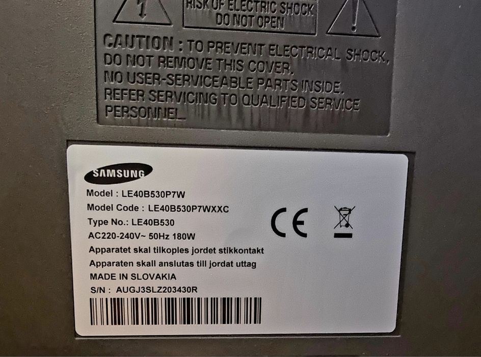 LCD TV Samsung 40" (102 CM) LE40B530P7W DVB-C DVB-T Harman • OLX.ro