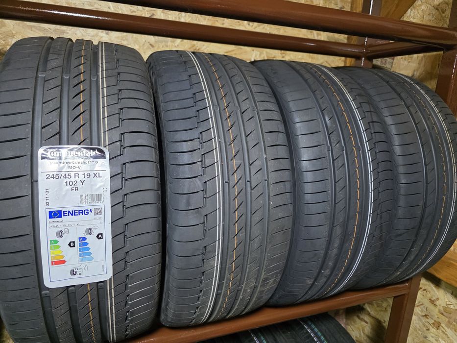 Vând anvelope vara Continental noi 245/45/19 XL 102 Y Pitesti • OLX.ro