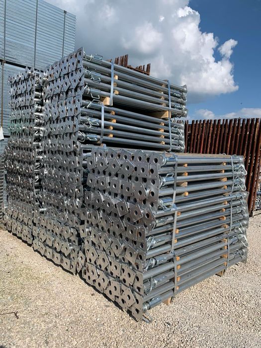 Popi metalici zincati galvanizati 2m - 3,6m , stalpi, popice Ploiesti • OLX.ro