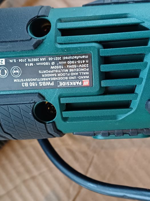 Slefuitor Nou glet pereti lemn dusumea parkside de 1050w cu disc 180 ...