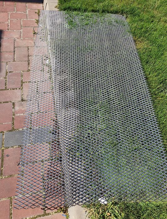 Tabla expandata otel 43x20mm inox aluminiu otel zincat tabla perforata Bucuresti Sectorul 1 • OLX.ro