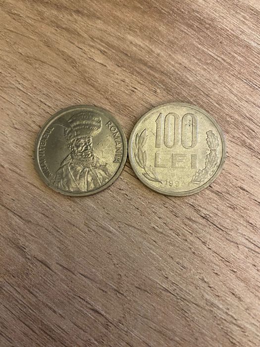 Moneda 100 lei 1993 Bucuresti Sectorul 4 • OLX.ro