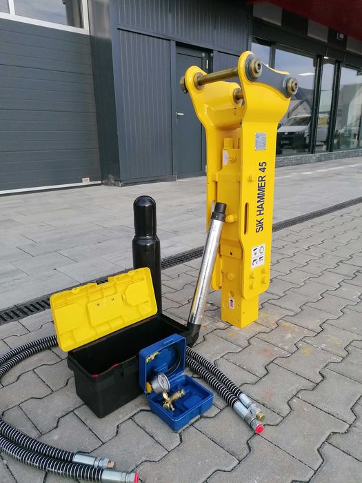 Picamer hidraulic JCB Caterpillar Wacker Neuson Kubota Volvo Bradesti ...