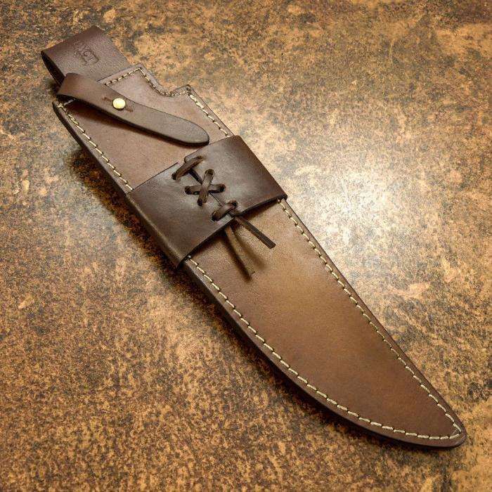 Maceta/ Cutit de vanatoare solid cu lama din otel D2 ( RARITATE ...