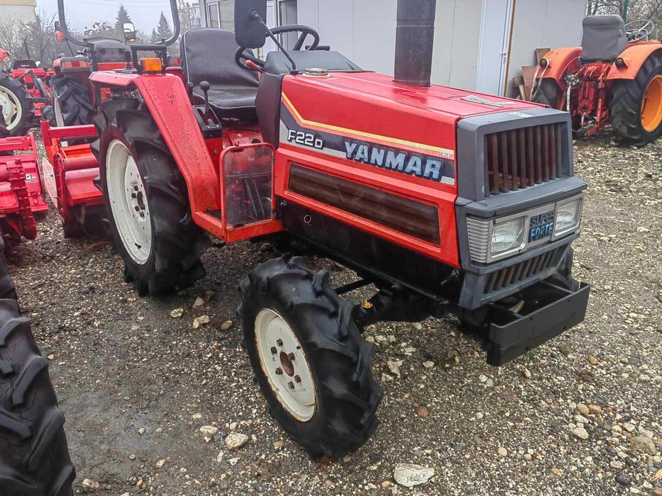 Трактор YANMAR F22D 4x4 гр. Русе в.з. Кръста • OLX.bg