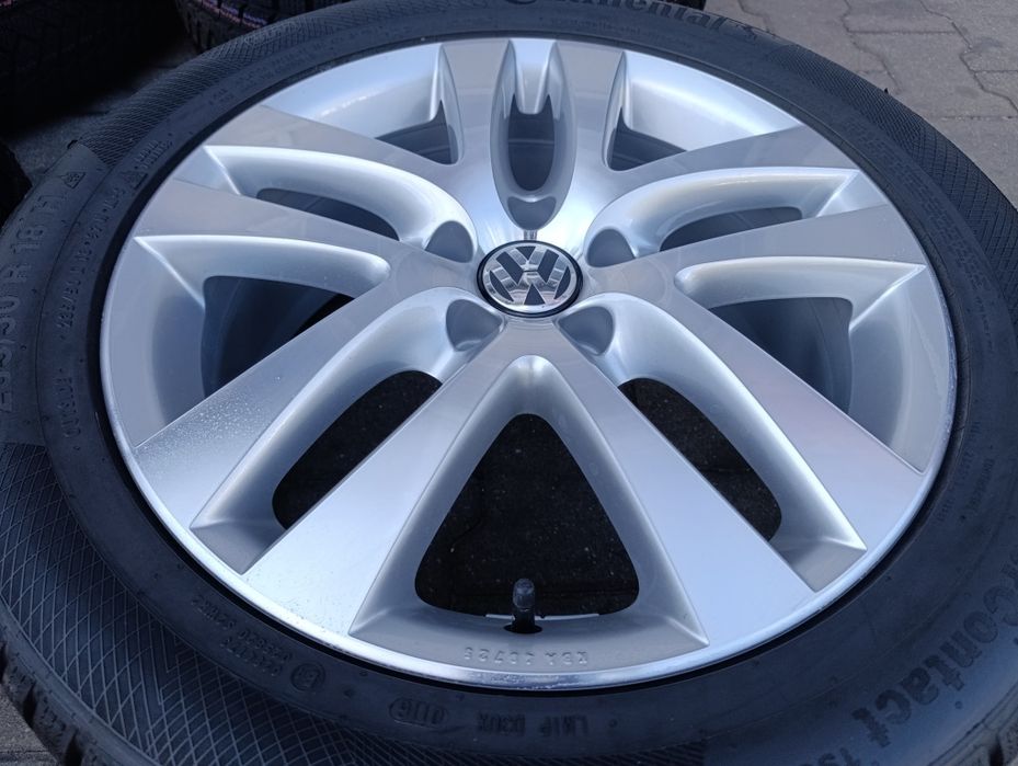 Jante originale VW Tiguan 18'' noi cu anvelope noi de iarnă . Bucuresti ...