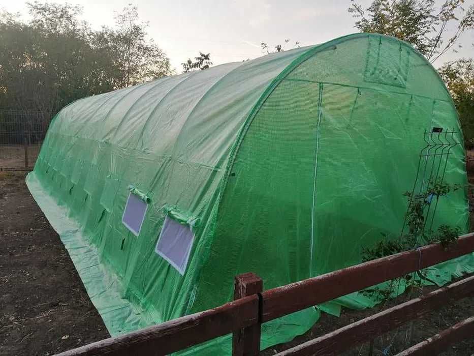 Sere gradina-solar cu folie armata si teava galvanizata iv Brosteni ...