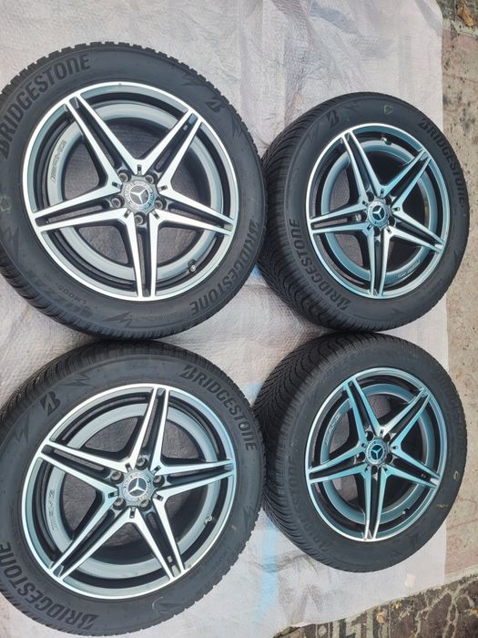Jante mercedes Glc-EQC +Anvelope de iarna Bridgestone Dot 35.22 ...