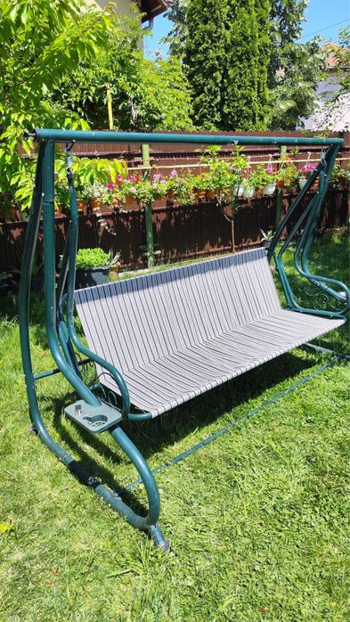 Sezut, acoperis, husa, copertina, perne balansoar curte, gradina ...