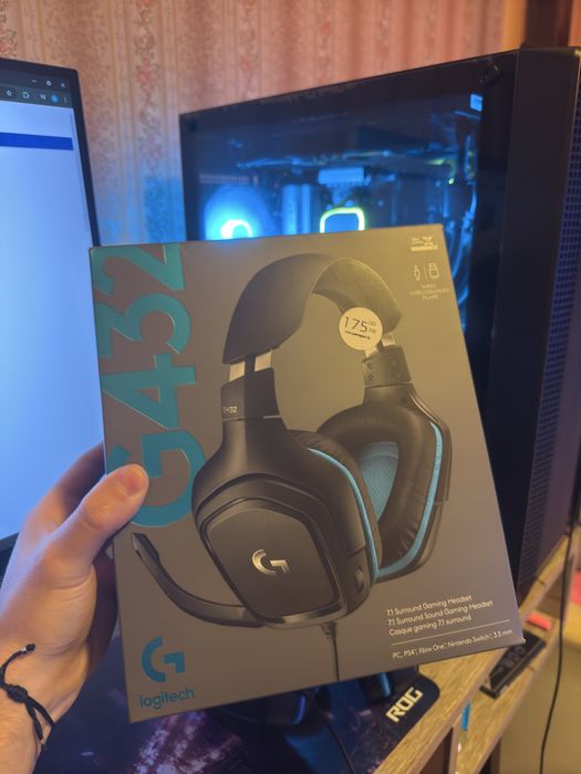 Слушалки Logitech G432 гр. София Медицинска академия • OLX.bg