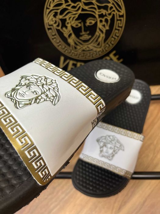 #NEW MODEL 2024# Papuci/slapi Versace de piscina/baie/plaja Voluntari ...