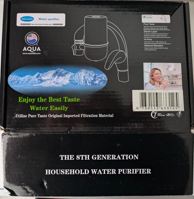 Filtru apa potabila AQUA - USA (purificator apa, cana filtru apa) NOU ...