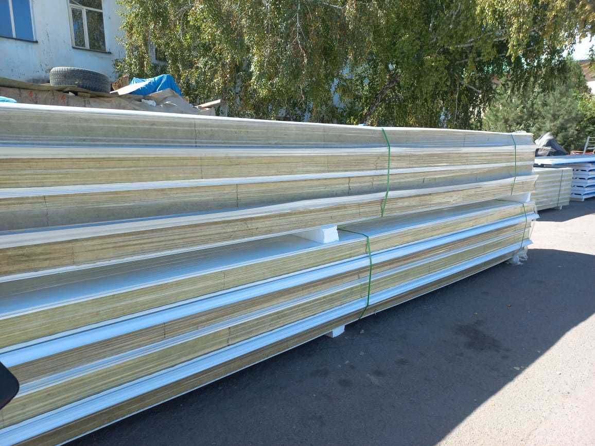 Стеновые и кровельные сэндвич панели 9 600 тг Сэндвич панели Алматы