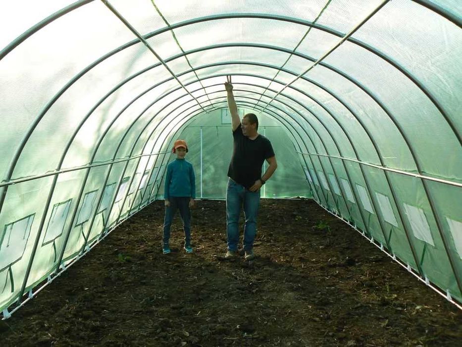 Solar gradina 3x7m Sera legume Solar Nou CORTURI24.RO Moara Vlasiei ...