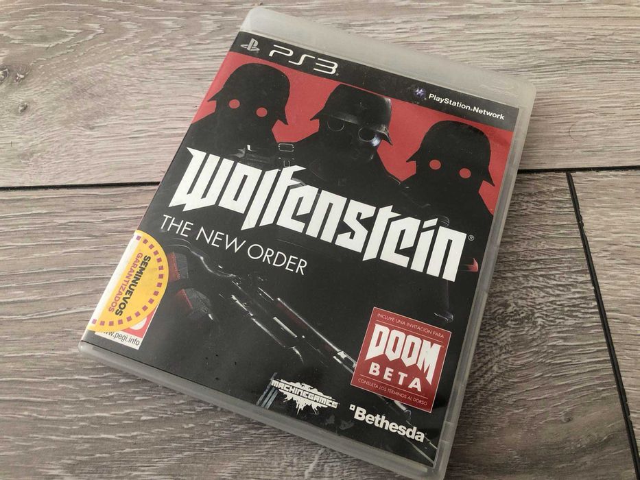 Диск Wolfenstein: The New Order PS3 ПС3 Playstation 3 Play Station 3 гр ...