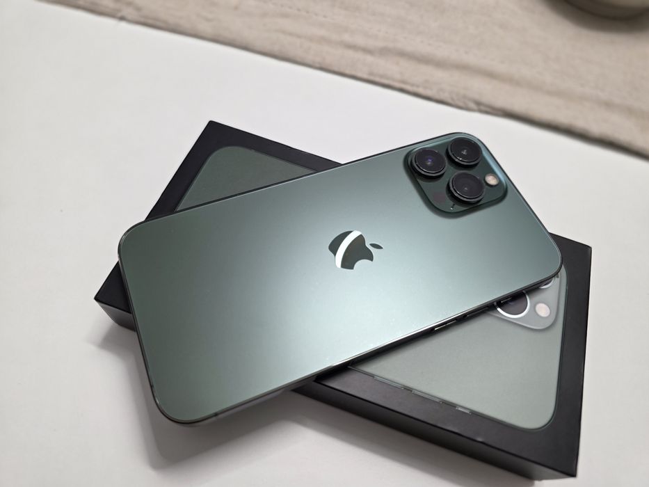 IPhone 13 Pro Max Alpine Green 128 Gb Alexandru cel Bun • OLX.ro