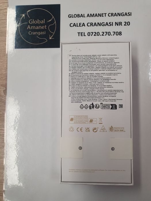 Honor 200 Lite 256/8GB SIGILAT/FACTURA Global Amanet Crangasi 54302 Bucuresti Sectorul 6 • OLX.ro