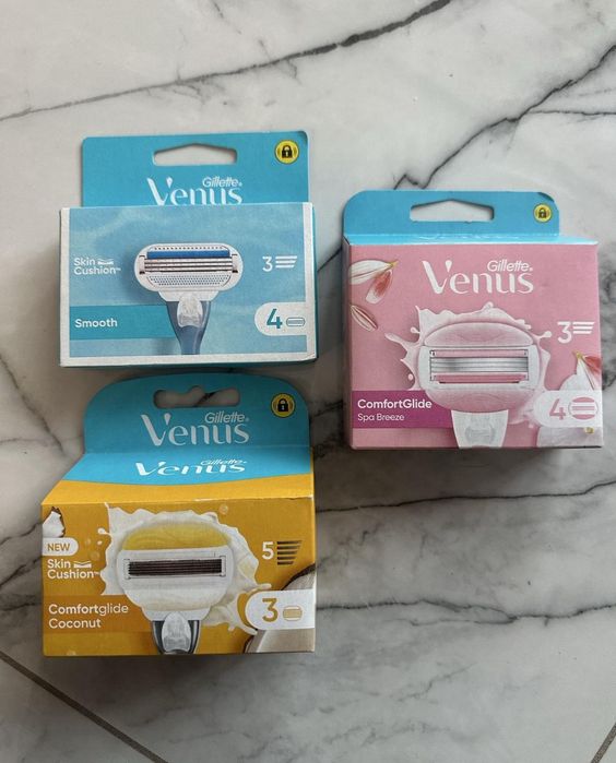 Oferta! Set rezerve lame Gillette/ Venus. Set 3, 4, 5, 6, 7 lame ras ...