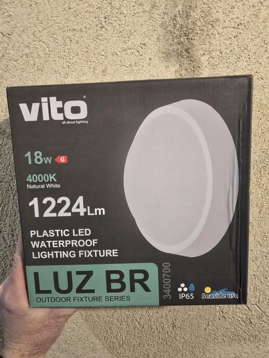 LED влагозащитен плафон гр. Варна ХЕИ • OLX.bg