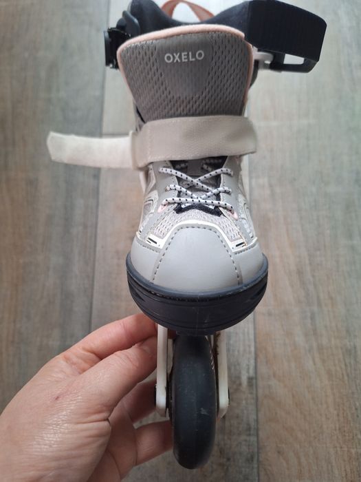 Set role reglabile patine cu rotile copii 29-32 casca si protectie Cluj ...