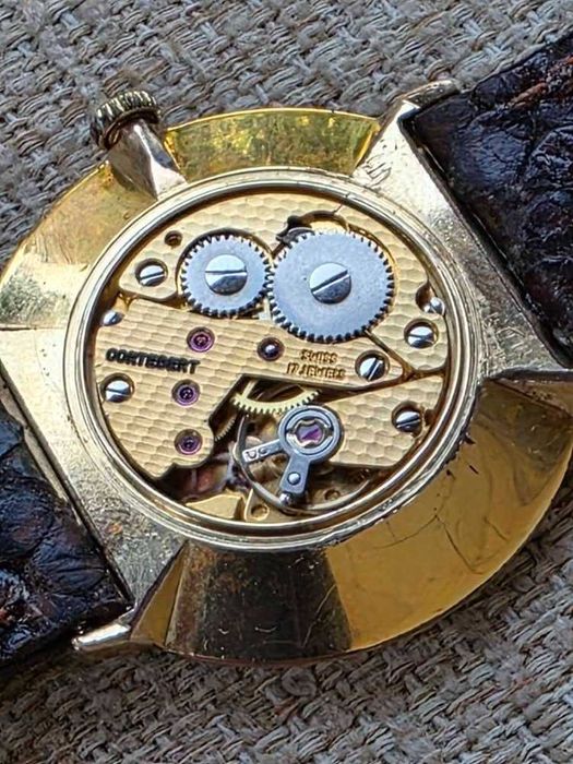 Ceas mecanic elvetian extraplat Cortebert Popricani • OLX.ro