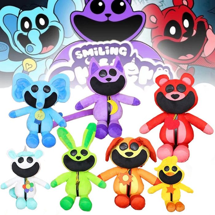 Smiling critters Хаги Ваги Мама Папа Poppy Playtime Киси Миси Килли Ви ...